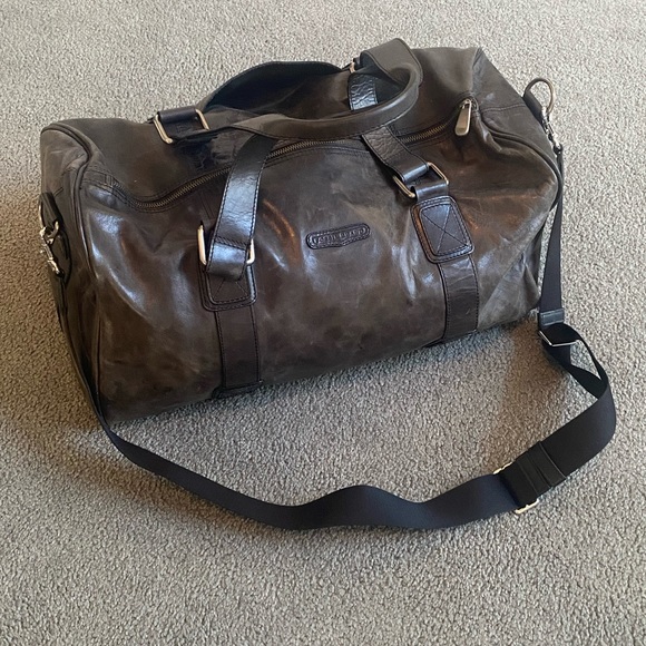 Fossil | Bags | Vintage Fossil Transit Full Leather Duffle Bag | Poshmark